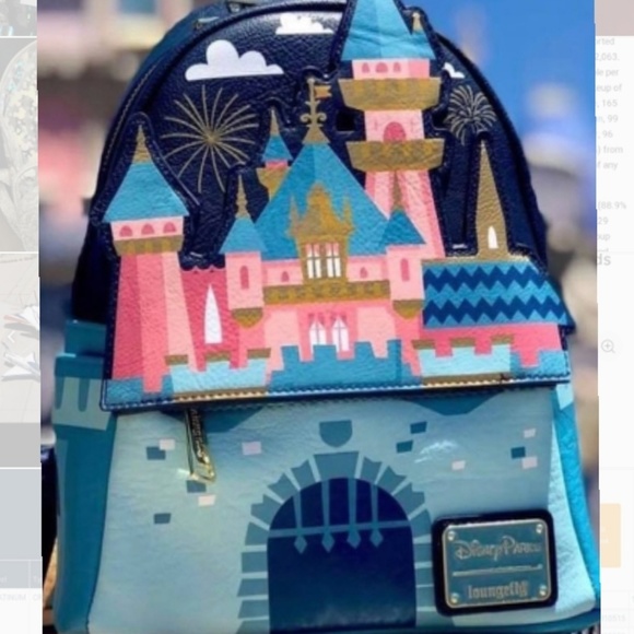 Loungefly | Bags | Disney Sleeping Beauty Castle Backpack | Poshmark